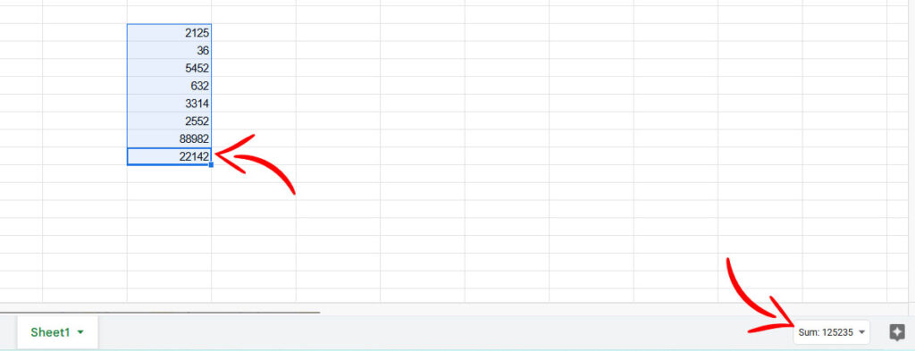 How To Add Numbers In Google Sheets SUM A Column Or A Row In No Time 